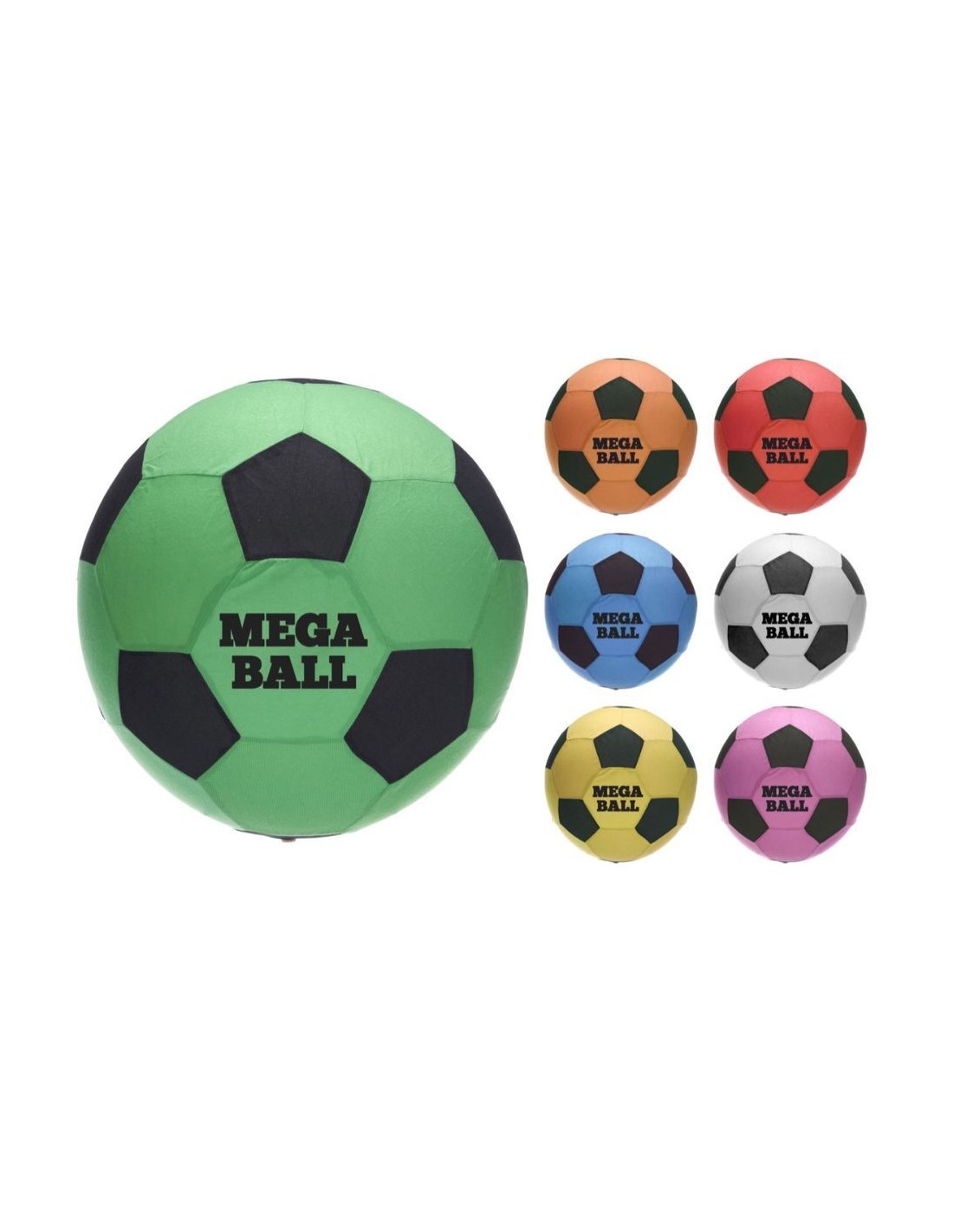 MEGA BALL 50CM 7 COLORES SURTIDOS